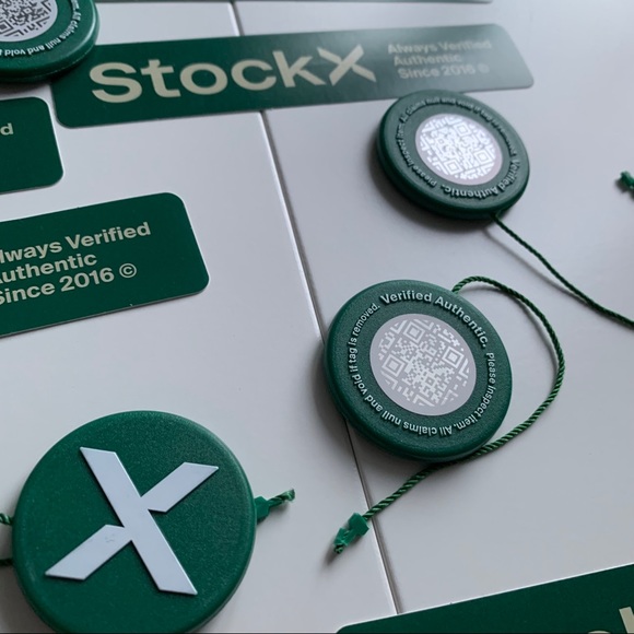 StockX | Accessories | Set Authentic Stockx Uncut Tag And Sticker ...